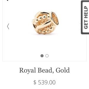 Trollbeads | Jewelry | Authentic 8k Gold Trollbeads Royal Bead | Poshmark